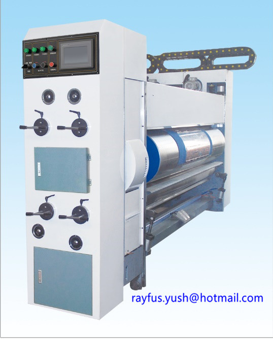 Mesin Cetak Flexo Karton Bergelombang Stacking Lead Edge Feeding Model ...